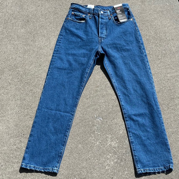 Levi's | Jeans | Nwt Levis Premium 5 Original Cropped Womens Jeans In ...